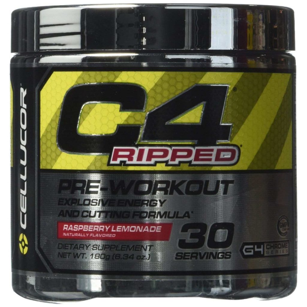Cellucor C4 Ripped - Raspberry Lemonade - 30 Servings ...