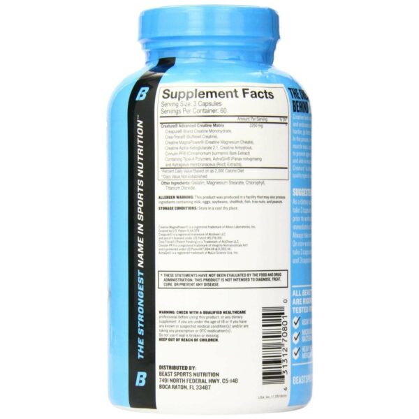 Super Test - 180 Capsules - Beast Sports Nutrition ...