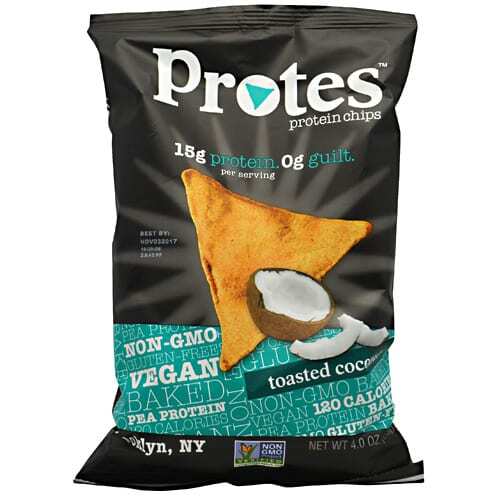 Protes Protein Chips - Toasted Coconut - 12 - 4 oz. Bags - 10859204006106