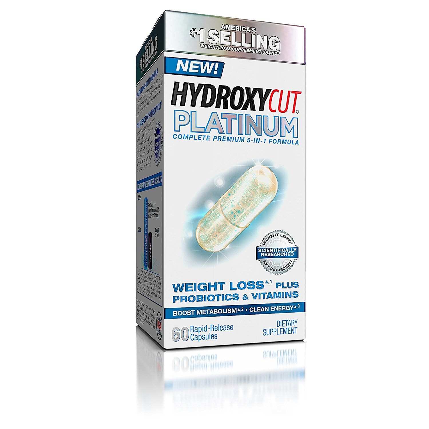 Hydroxycut Platinum - 60 Rapid Release Liquid Caps ...