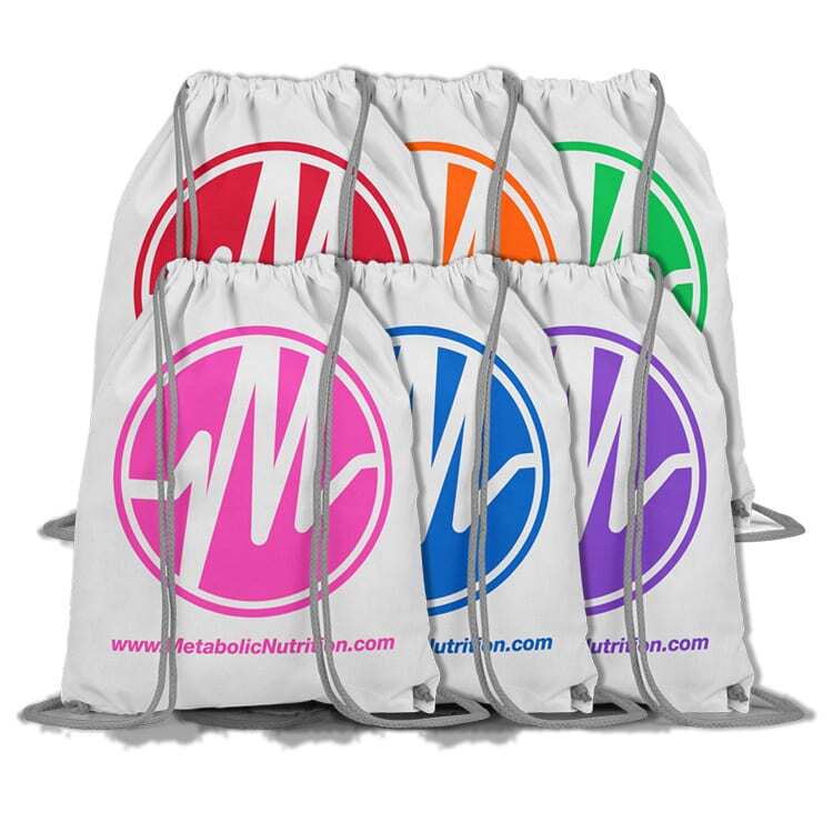 Metabolic Nutrition Drawstring Bag - eXplicitSupplements.com