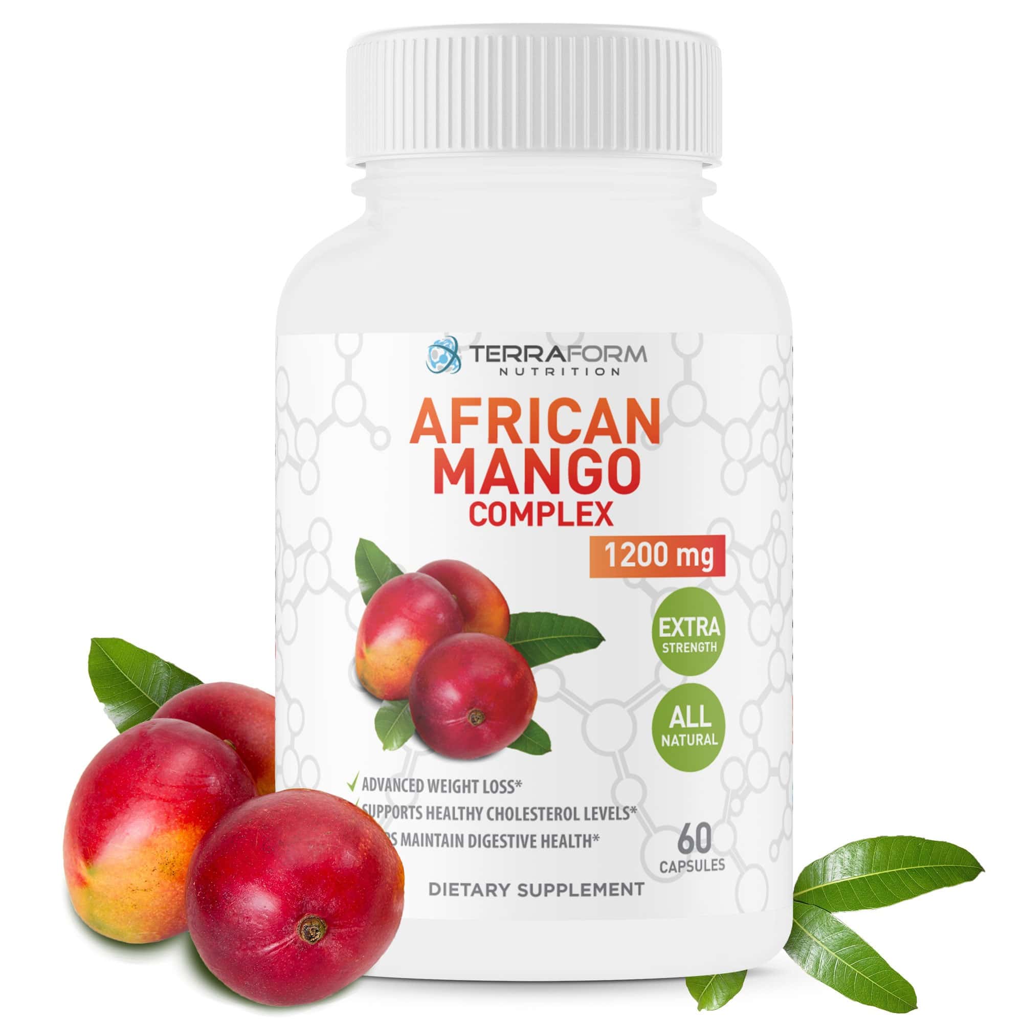 African Mango Complex Diet Pills, 1 Month - TerraForm Nutrition ...
