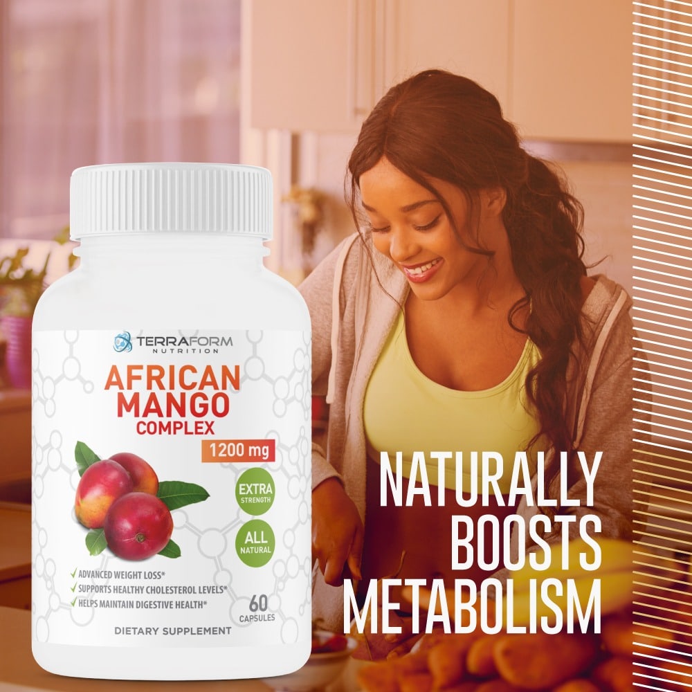 African Mango Complex Diet Pills, 1 Month - TerraForm Nutrition ...