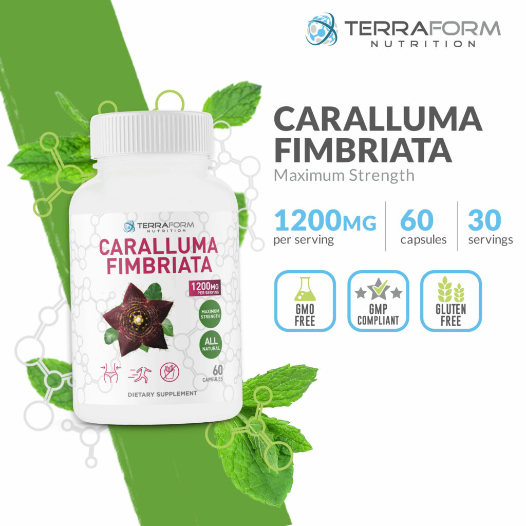 Caralluma Fimbriata – 1200mg Serving Max Strength – 30 Servings ...