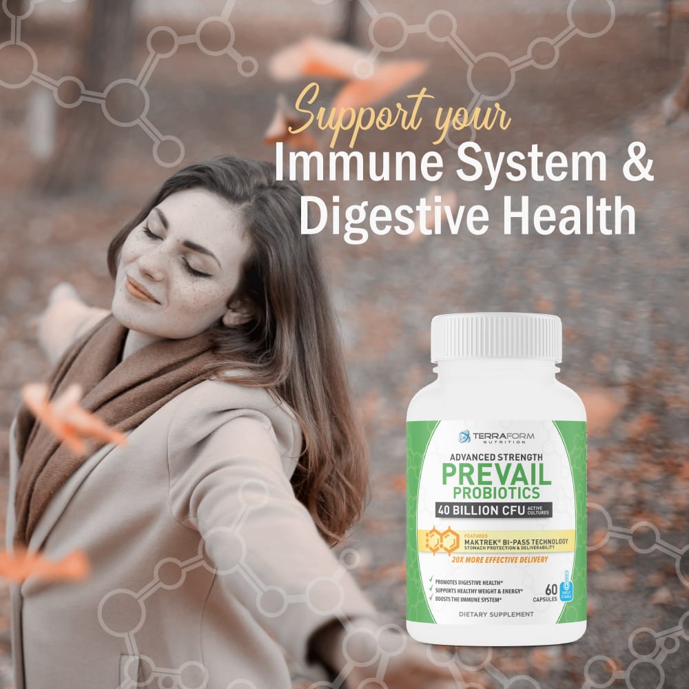 Prevail Probiotics – 40 Billion CFU - 60 Capsules - eXplicitSupplements.com