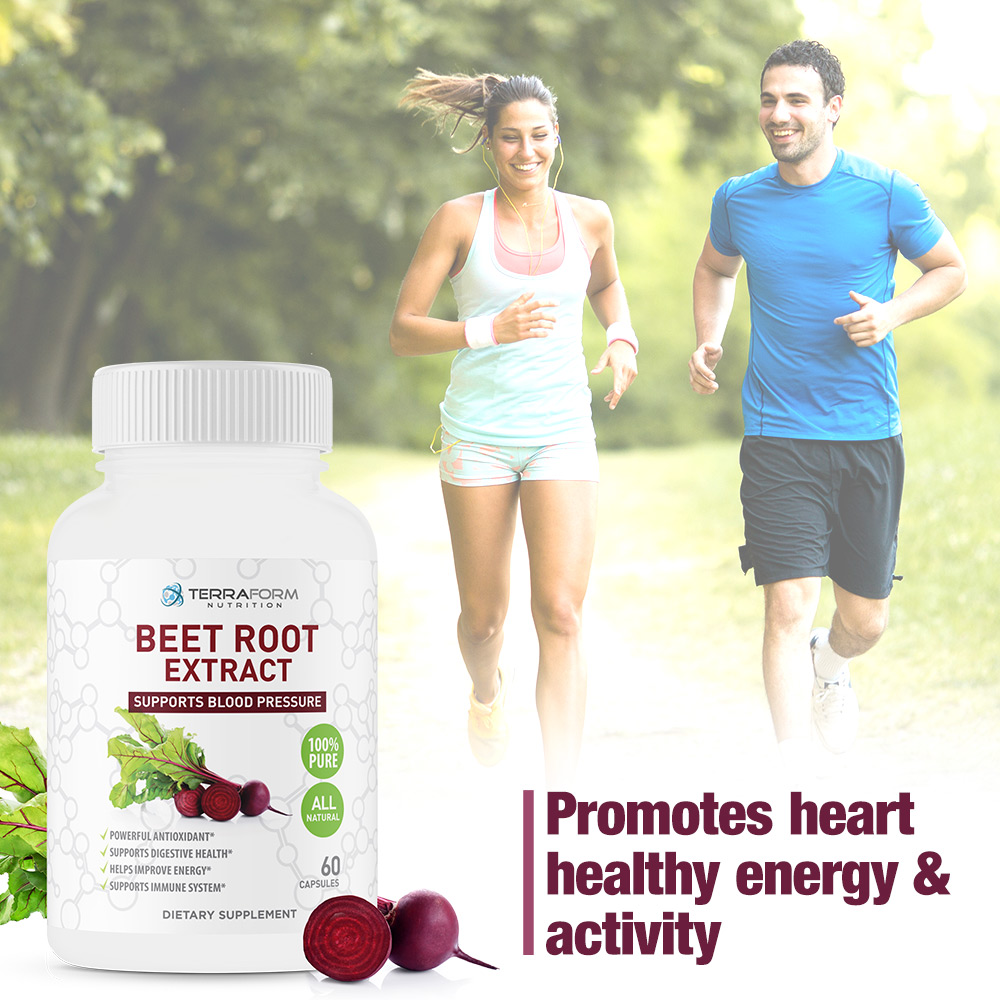 Beetroot Extract Capsules - 60 Capsules - Terraform Nutrition ...