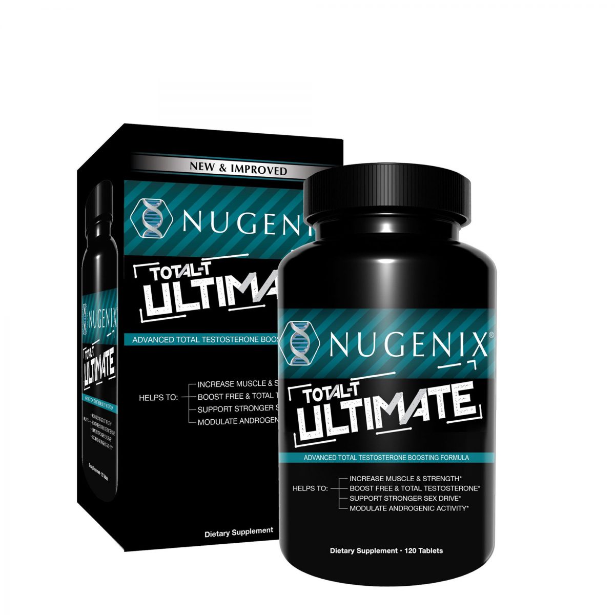 Nugenix Total-T Ultimate Testosterone Booster - 120 Caplets ...