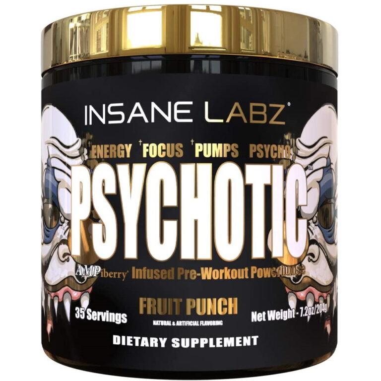 Insane labz Psychotic Pre Workout - Regular, Gold, Black & Hellboy