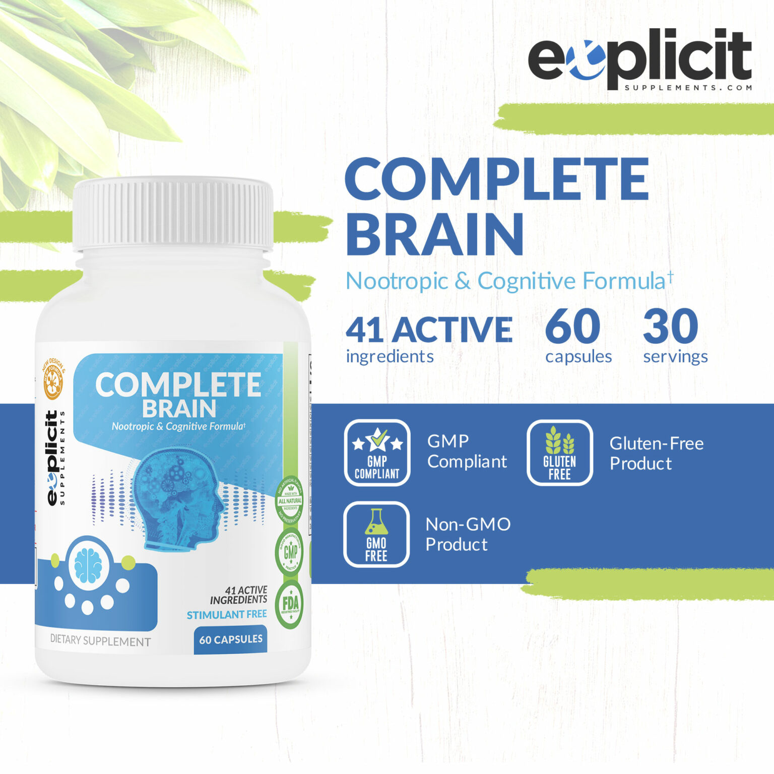CompleteBrain - Brain Supplement