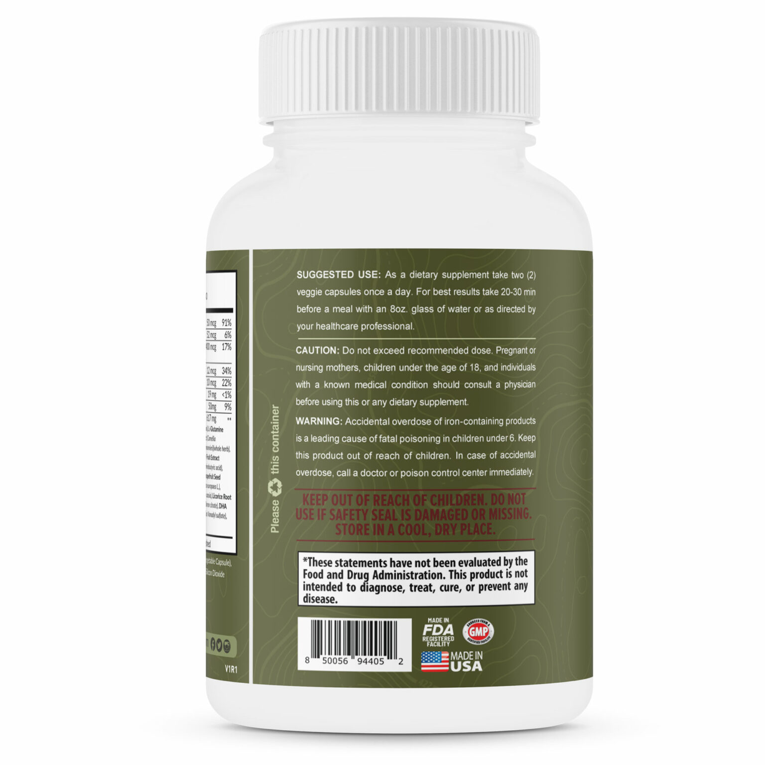 Survival Mind - Multivitamin and Cognitive Booster for Emergency ...